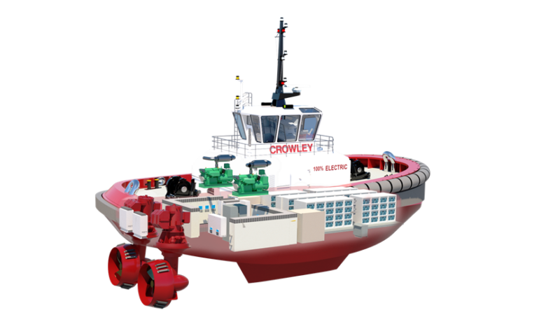 Batería Corvus Energy para la entrega del tractor Crowley eWolf ...