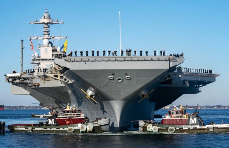 Cómo es el USS Gerald R. Ford, el portaaviones que revoluciona la ...